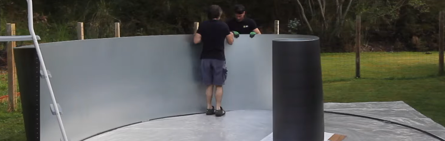 Gre steel removable pools. Very easy to assemble!