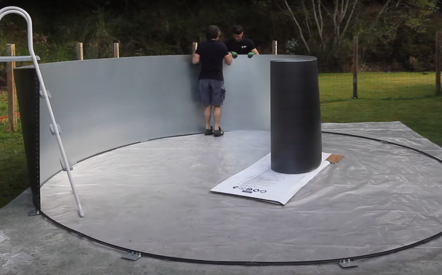 Gre steel removable pools. Very easy to assemble!